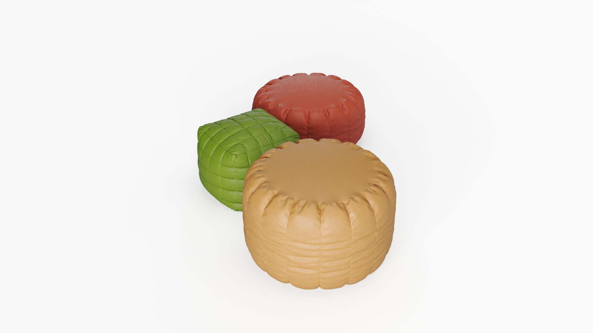 Puffs 3D Model - TurboSquid 1607344