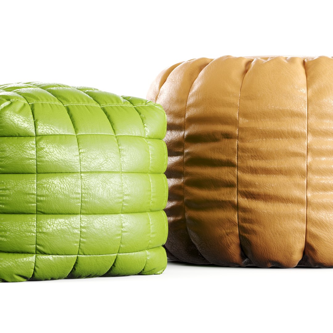 Puffs 3D Model - TurboSquid 1607344