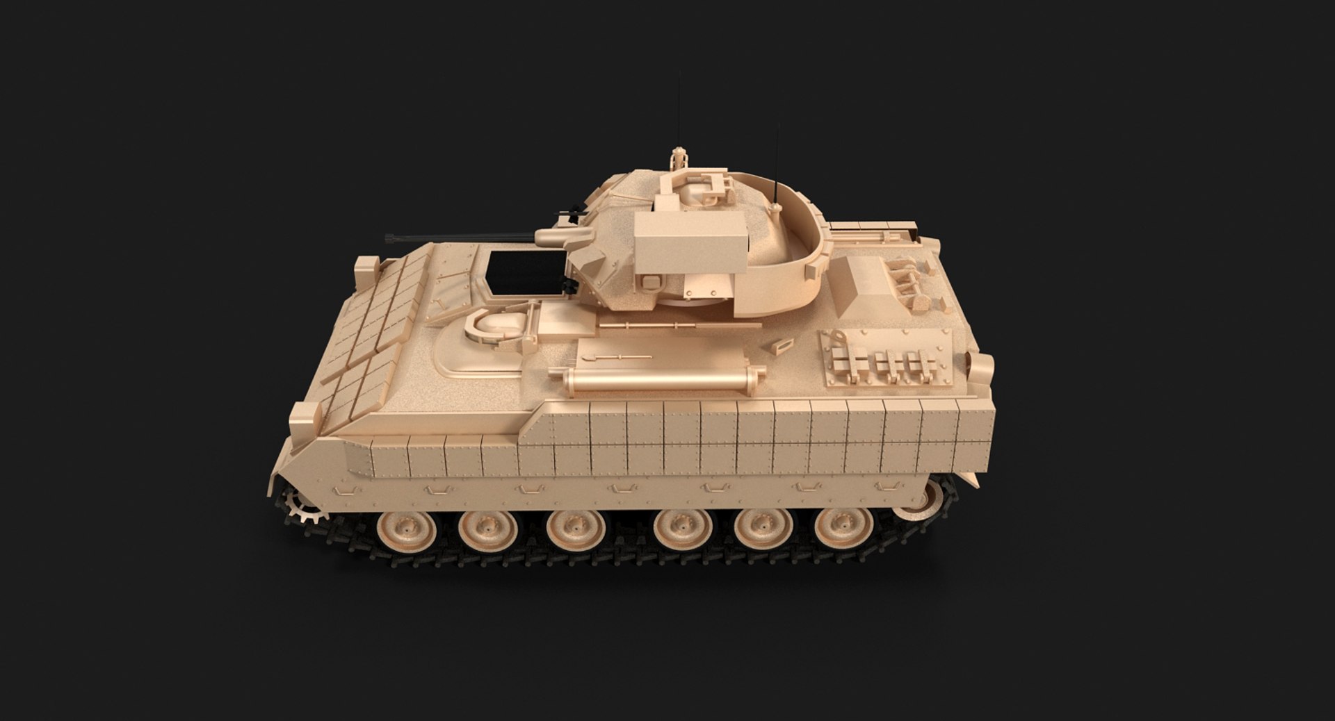 M2a3 ifv 3D model - TurboSquid 1435553