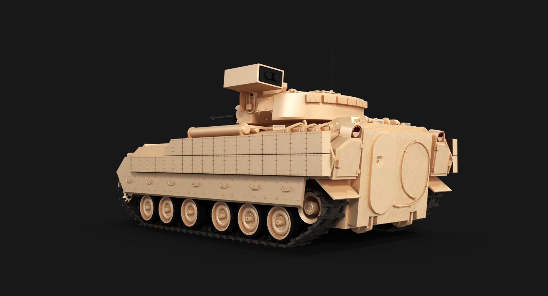 M2a3 ifv 3D model - TurboSquid 1435553