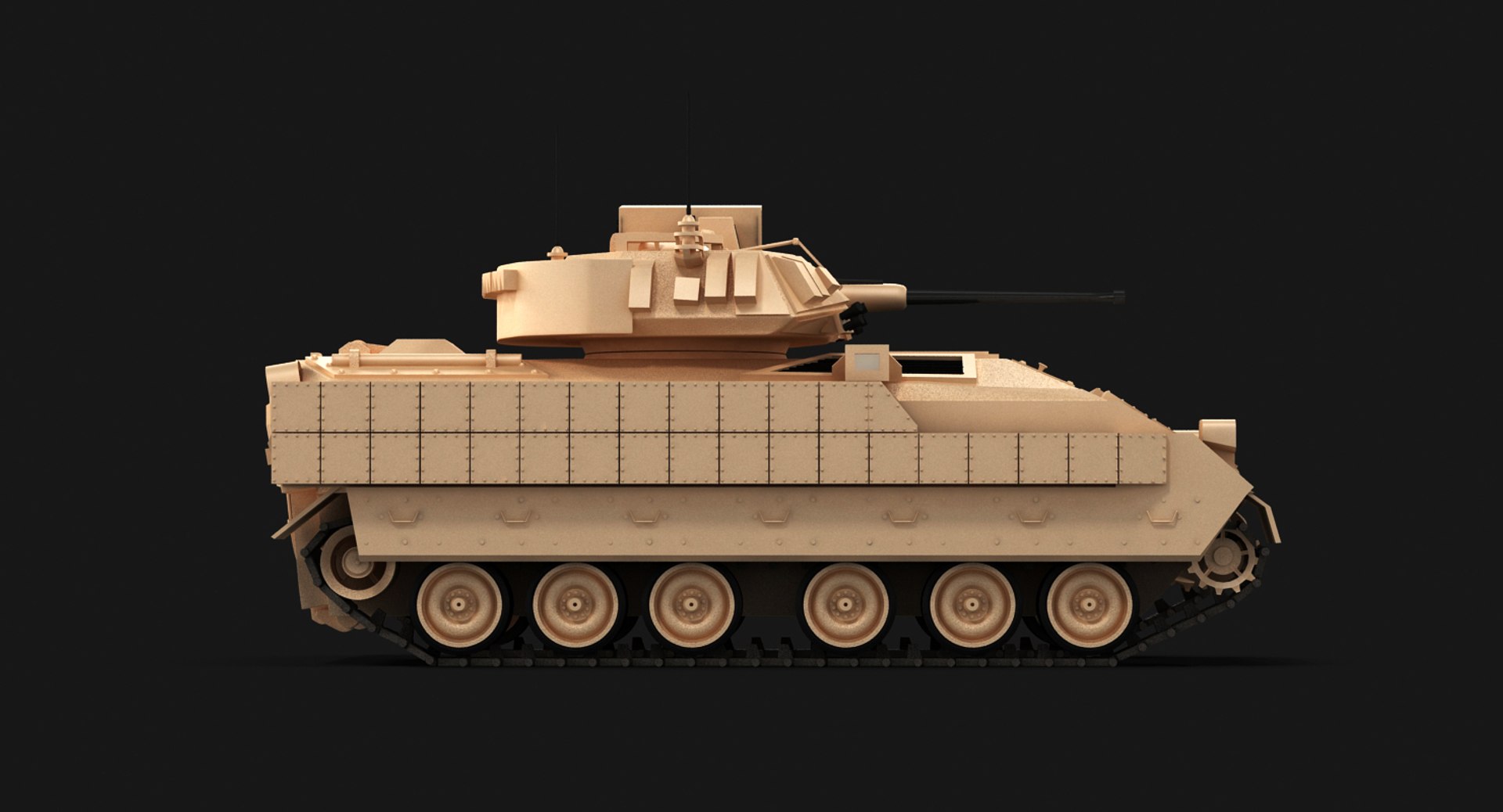 M2a3 ifv 3D model - TurboSquid 1435553
