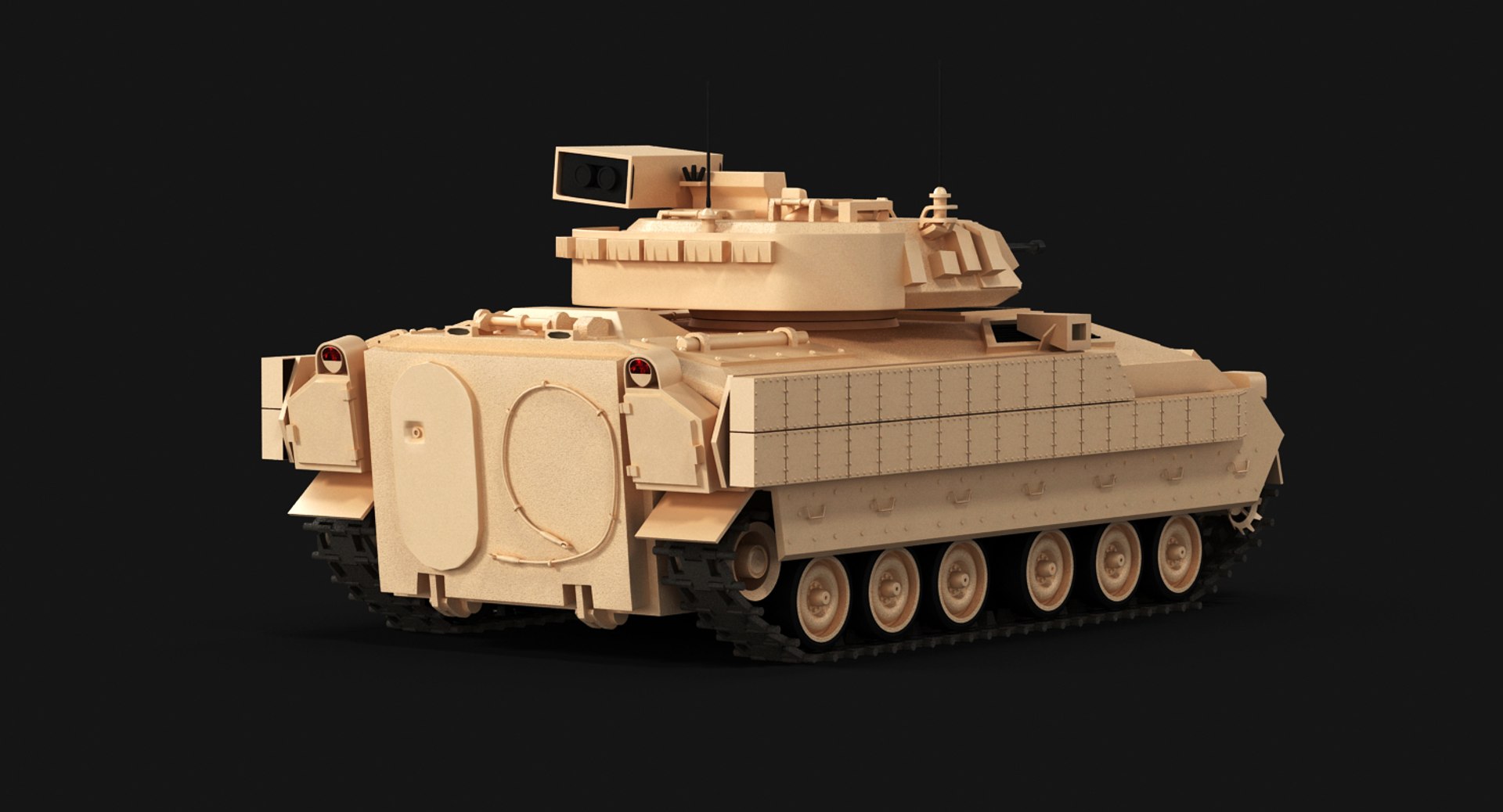 M2a3 ifv 3D model - TurboSquid 1435553