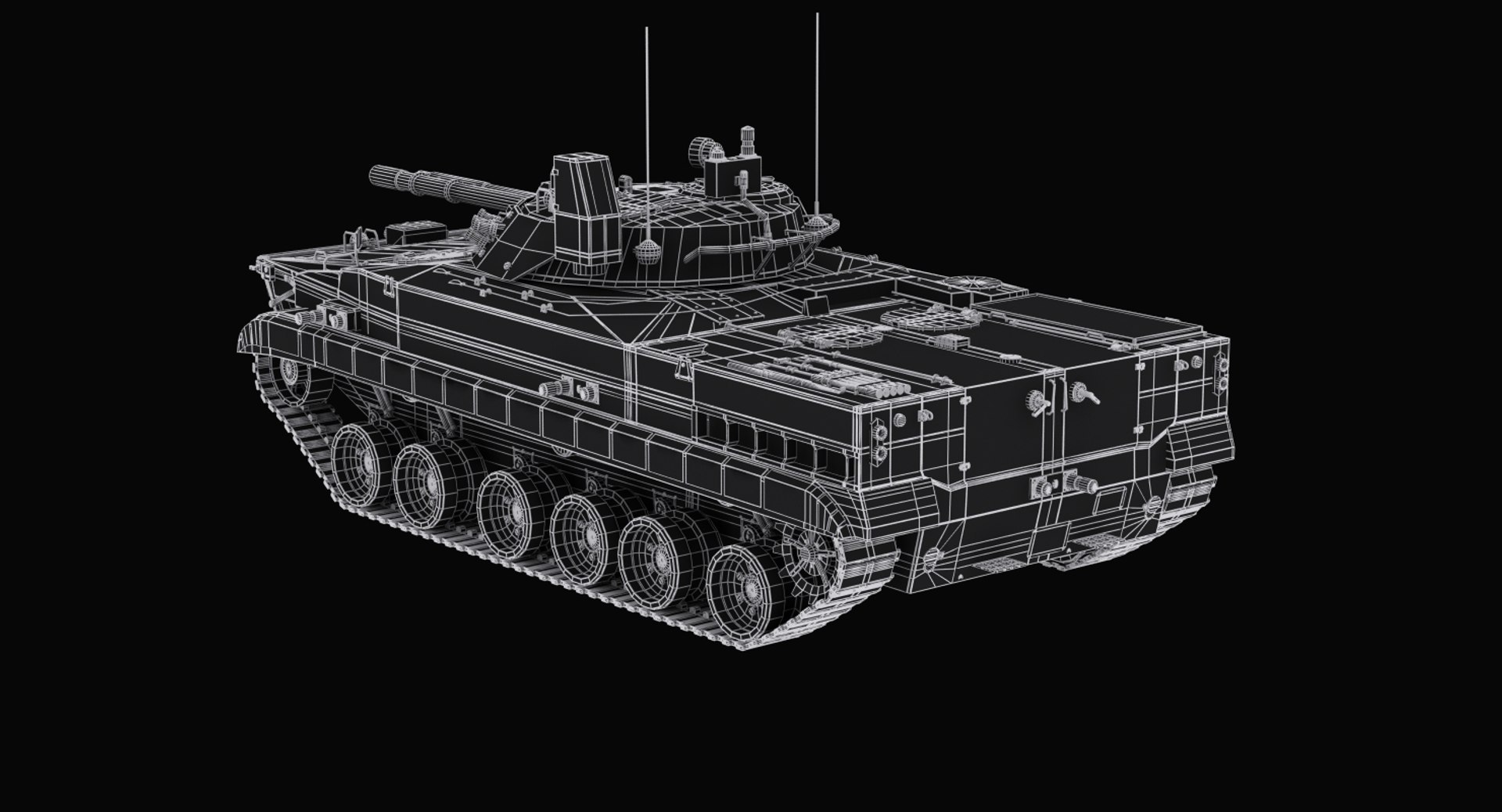 M2a3 ifv 3D model - TurboSquid 1435553