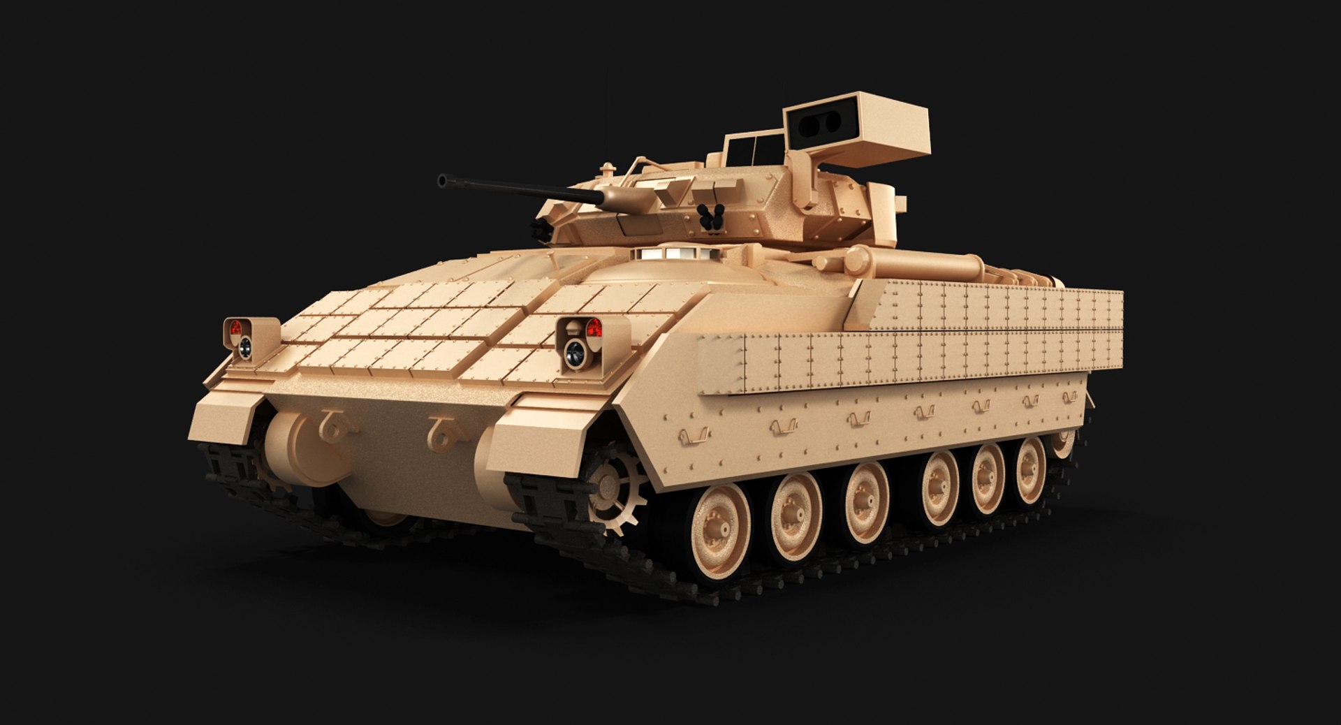 M2a3 ifv 3D model - TurboSquid 1435553