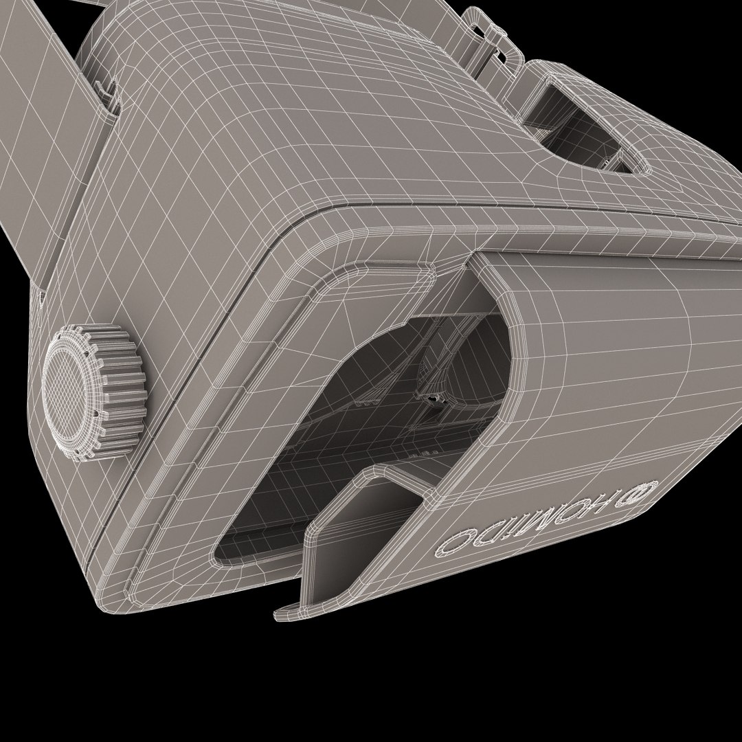 vr headset 3d obj