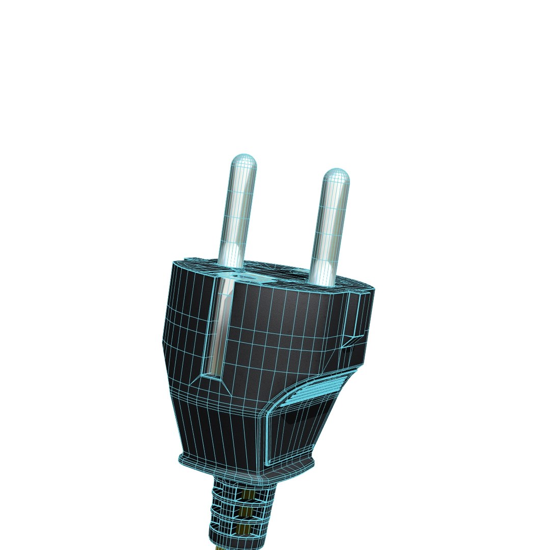 Plug Shuko 7 3D - TurboSquid 1361141