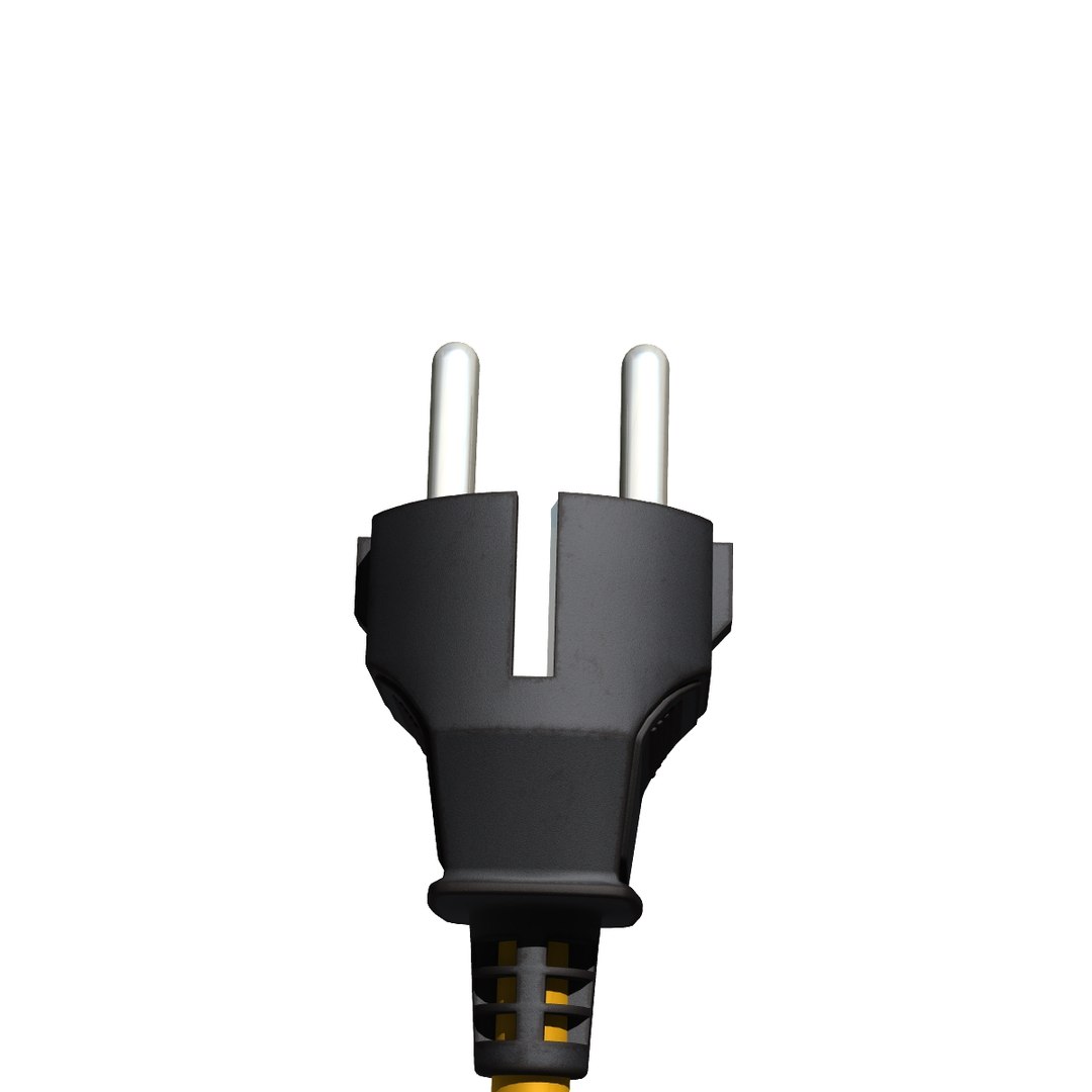 Plug Shuko 7 3D - TurboSquid 1361141
