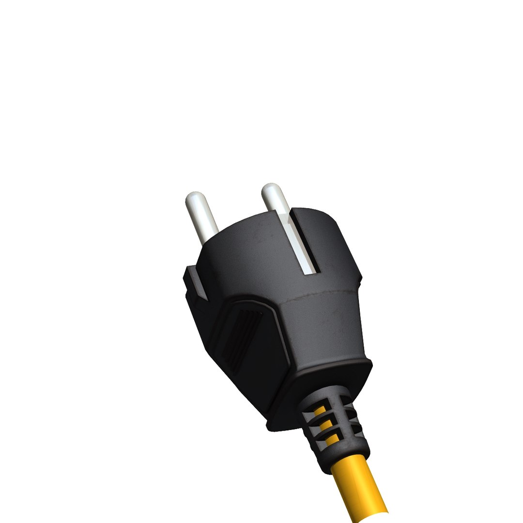 Plug Shuko 7 3D - TurboSquid 1361141