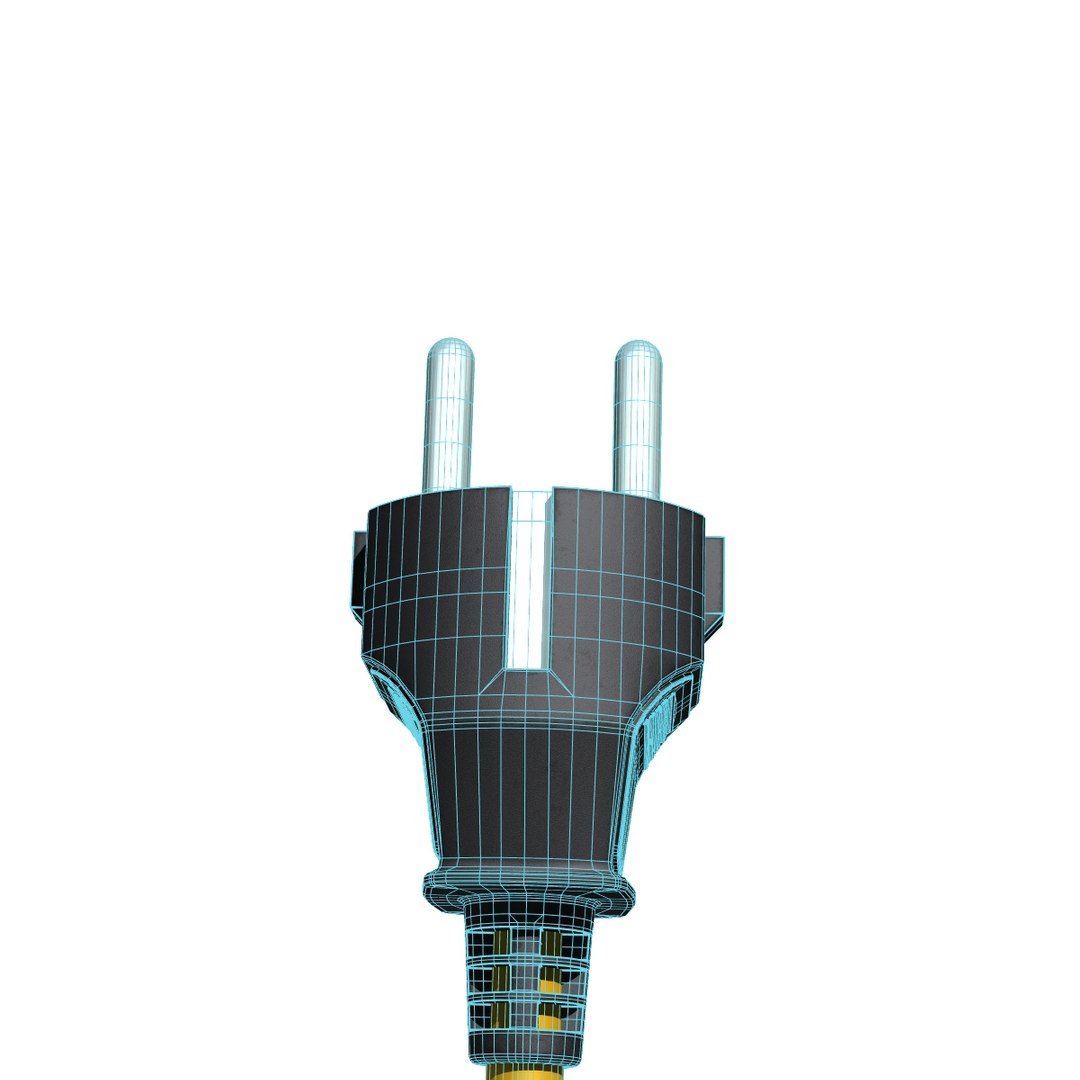 Plug Shuko 7 3D - TurboSquid 1361141