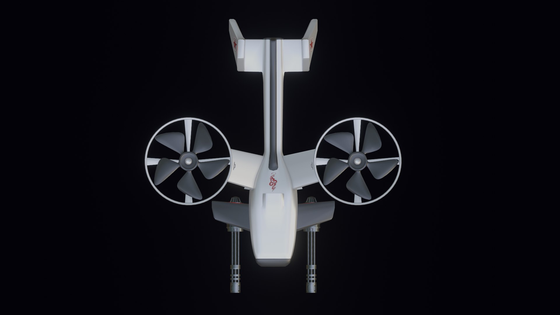 Combat Drone Concept 3D model - TurboSquid 2014695