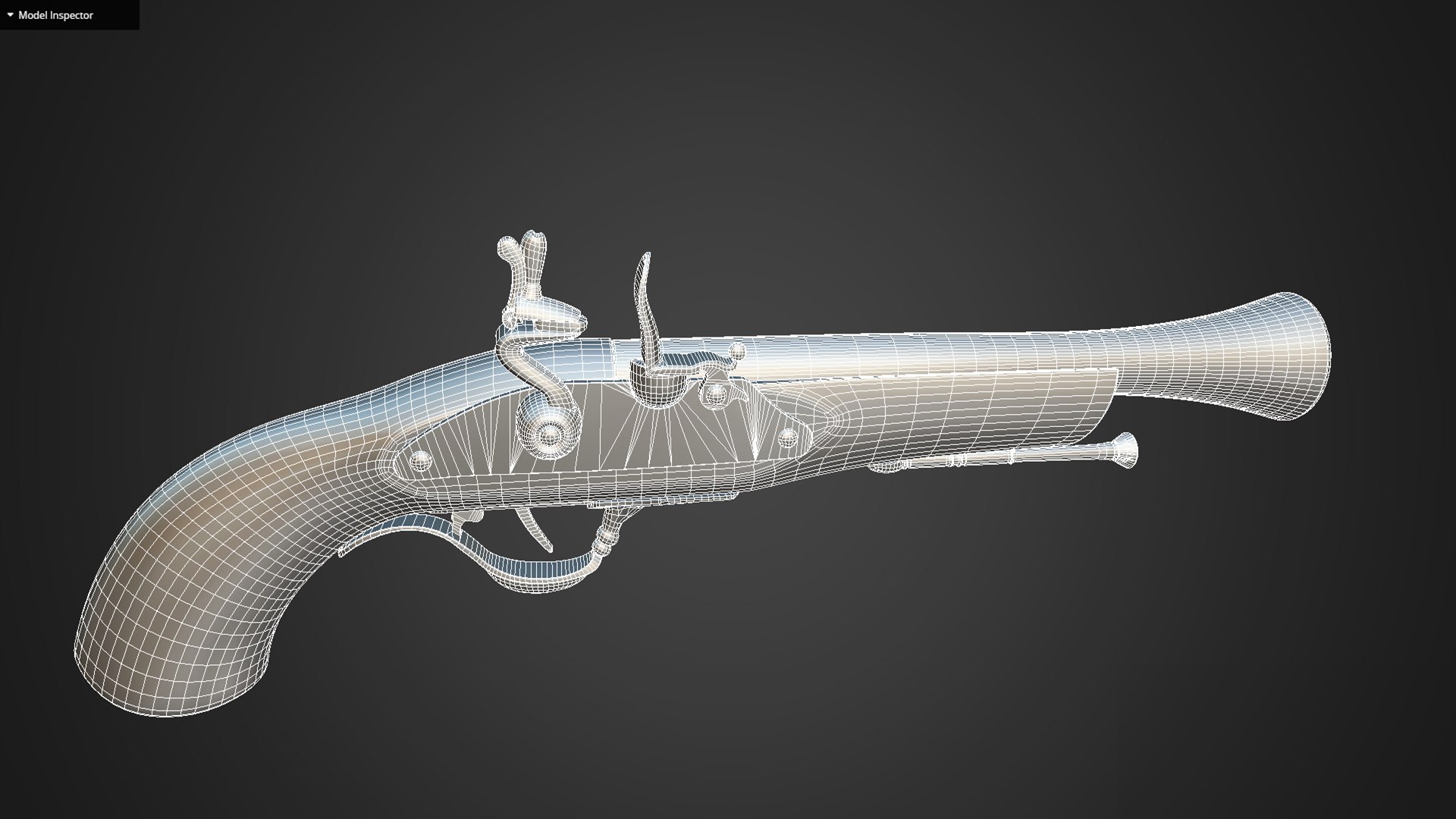 Game Ready Antique Copper Gun 3D Model - TurboSquid 2082640
