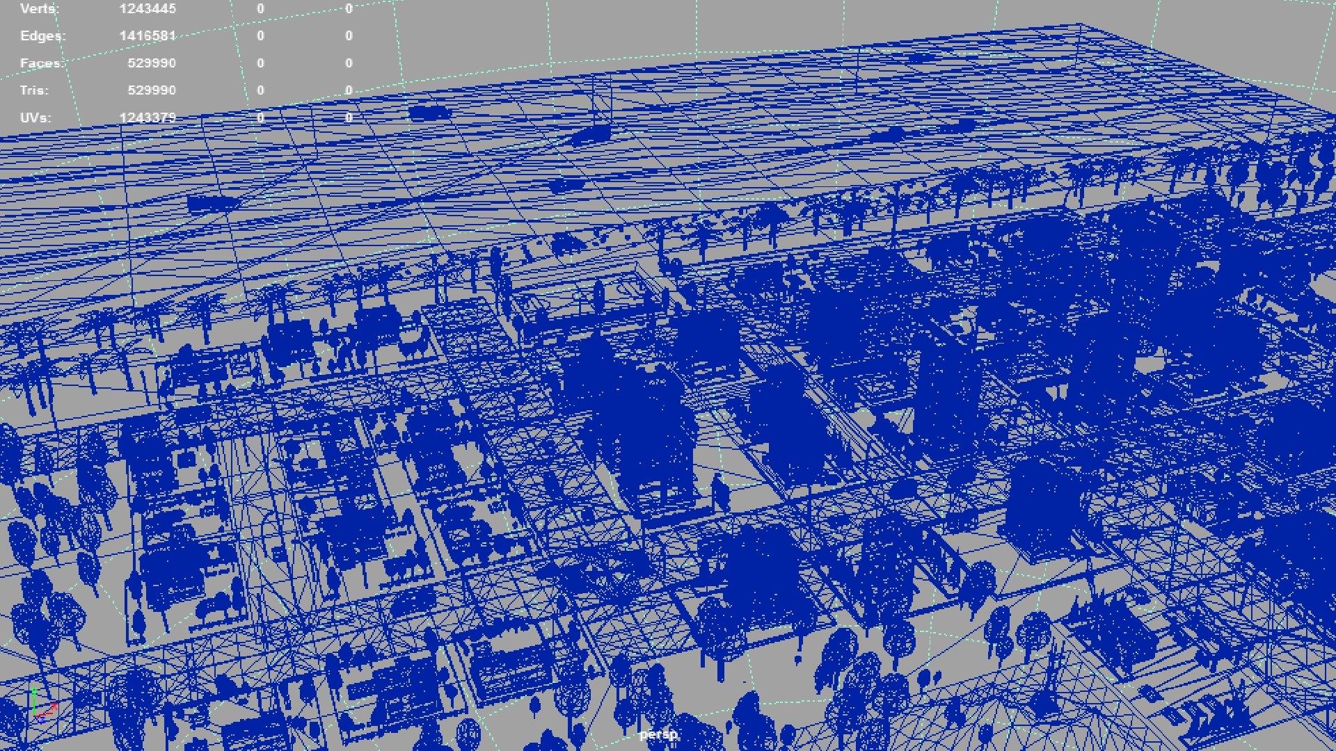 Cartoon City Environment Model Model - TurboSquid 2235285