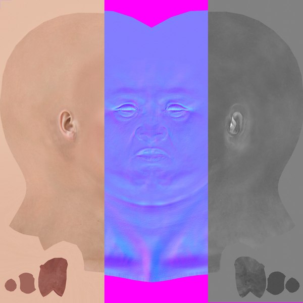 Alice Realistic model of female head 3D - TurboSquid 1864065