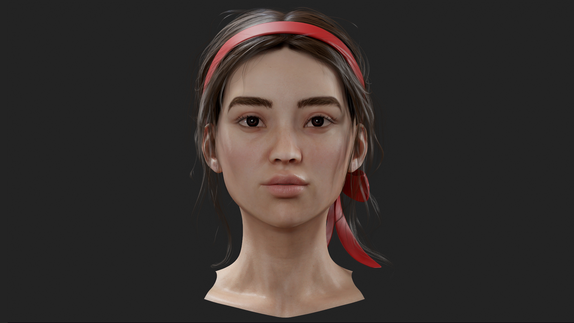 Alice Realistic Model Of Female Head 3D - TurboSquid 1864065
