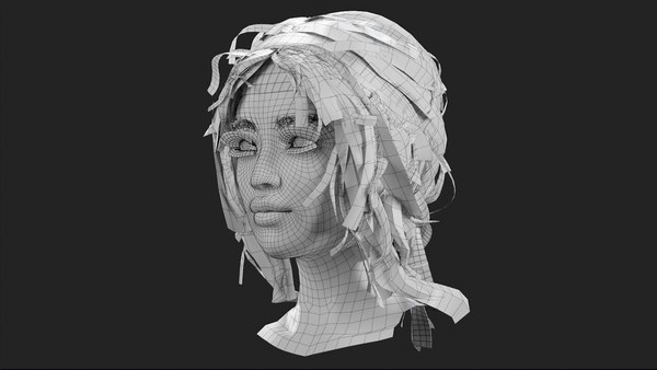 Alice Realistic model of female head 3D - TurboSquid 1864065