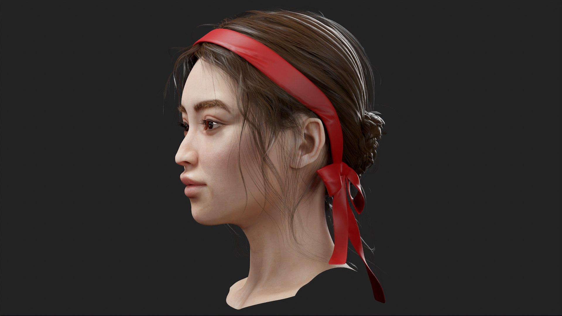 Alice Realistic Model Of Female Head 3D - TurboSquid 1864065