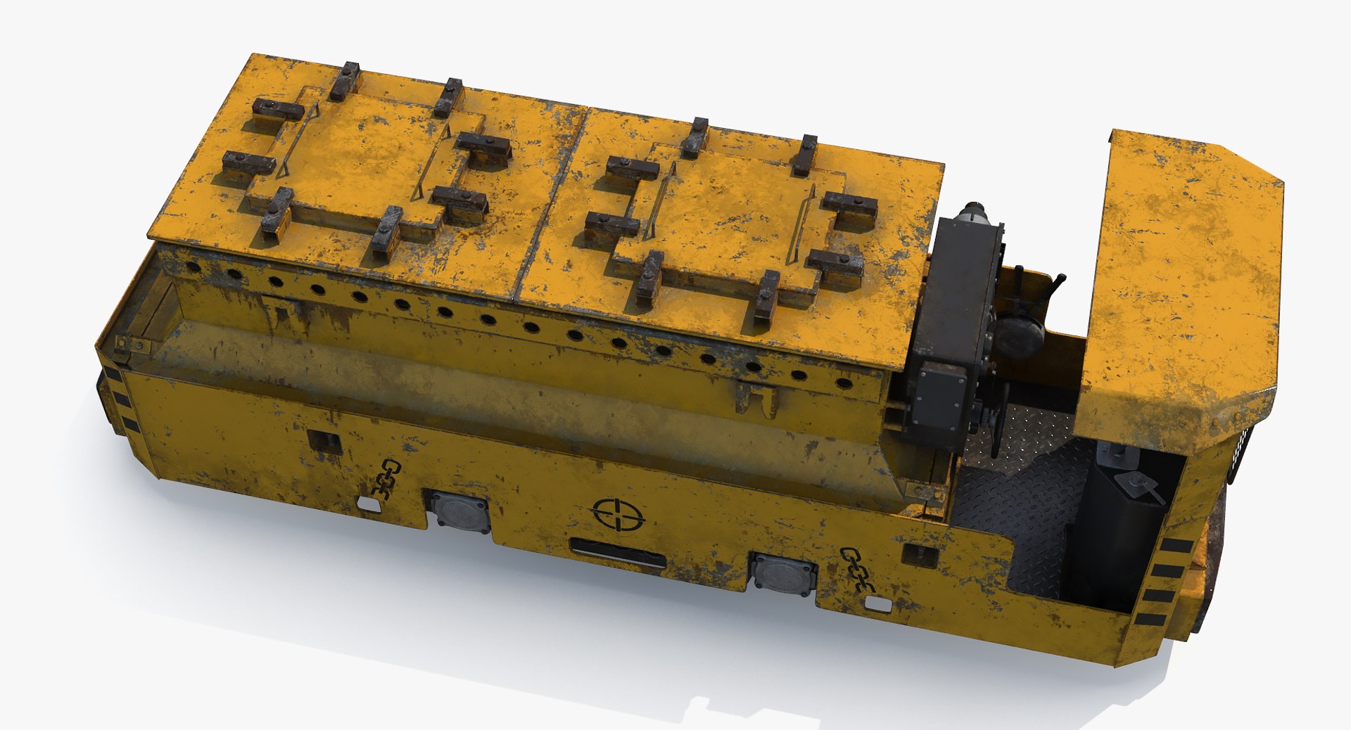 Mining Loco 3d Model