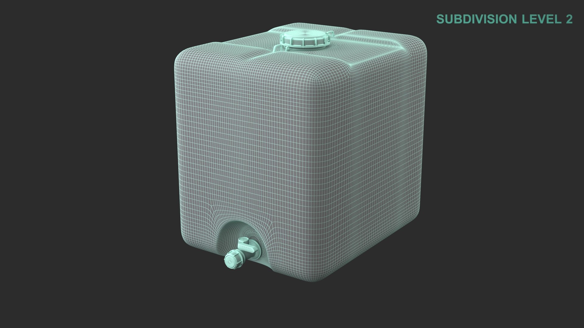 Water Container 3D Model - TurboSquid 2116241