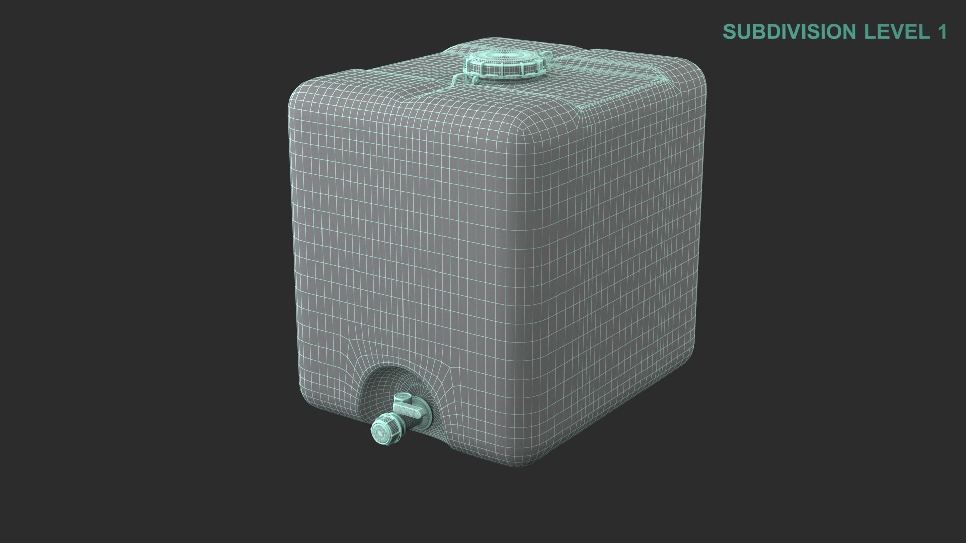 Water Container 3D Model - TurboSquid 2116241