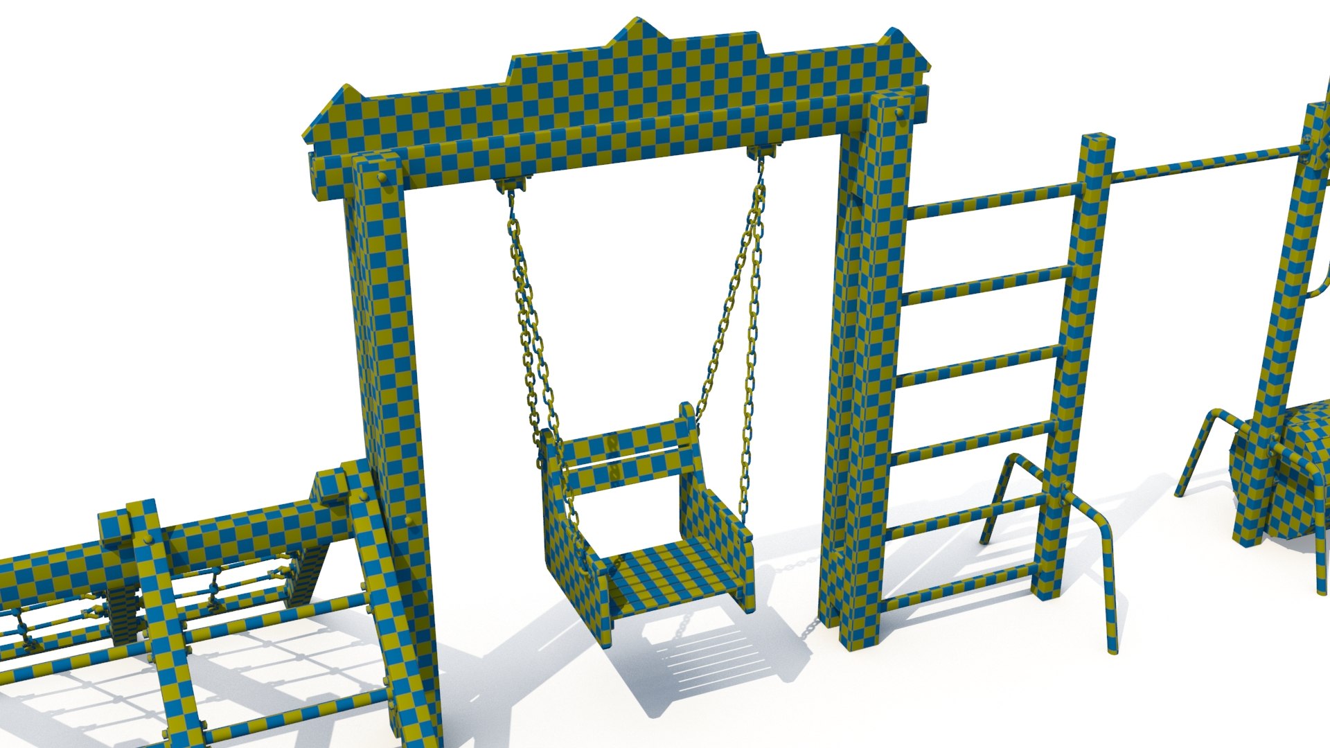 3D Children Sports Complex - TurboSquid 1201303