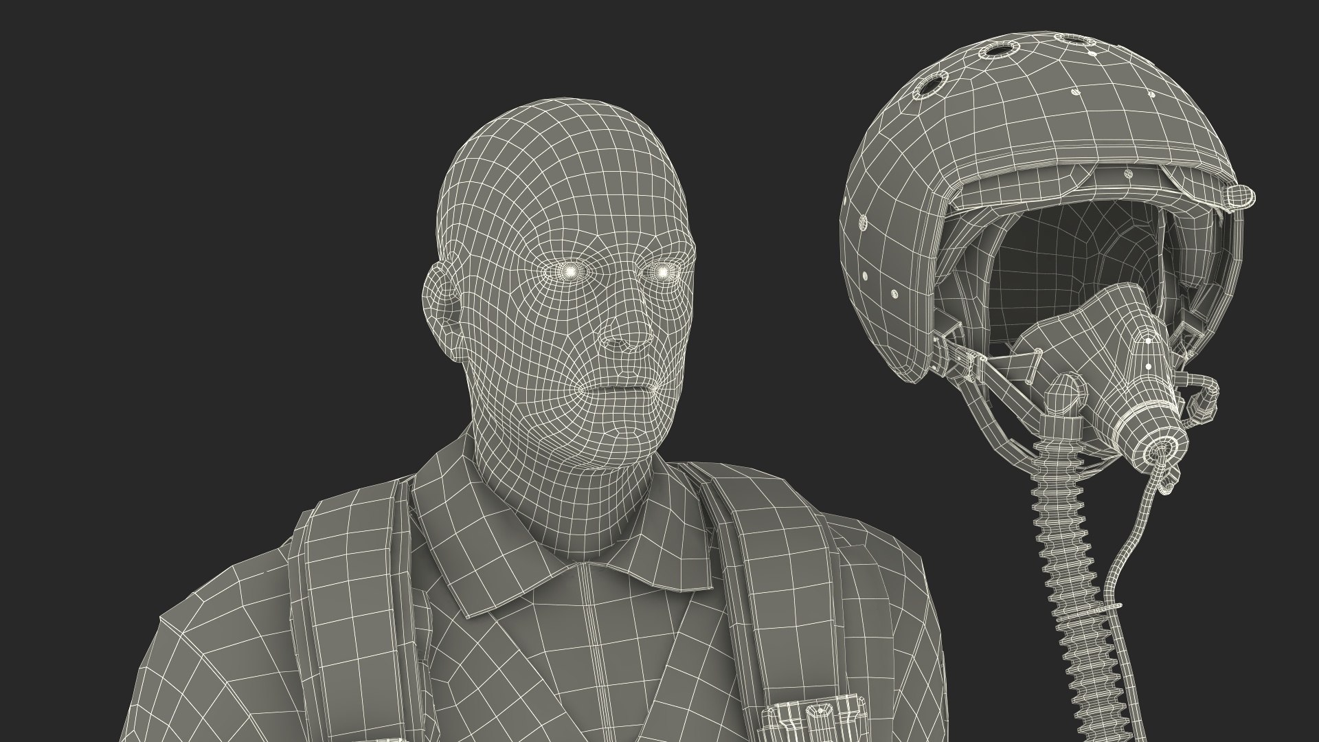 Russian Fighter Jet Pilot Standing 3D Model - TurboSquid 2389319