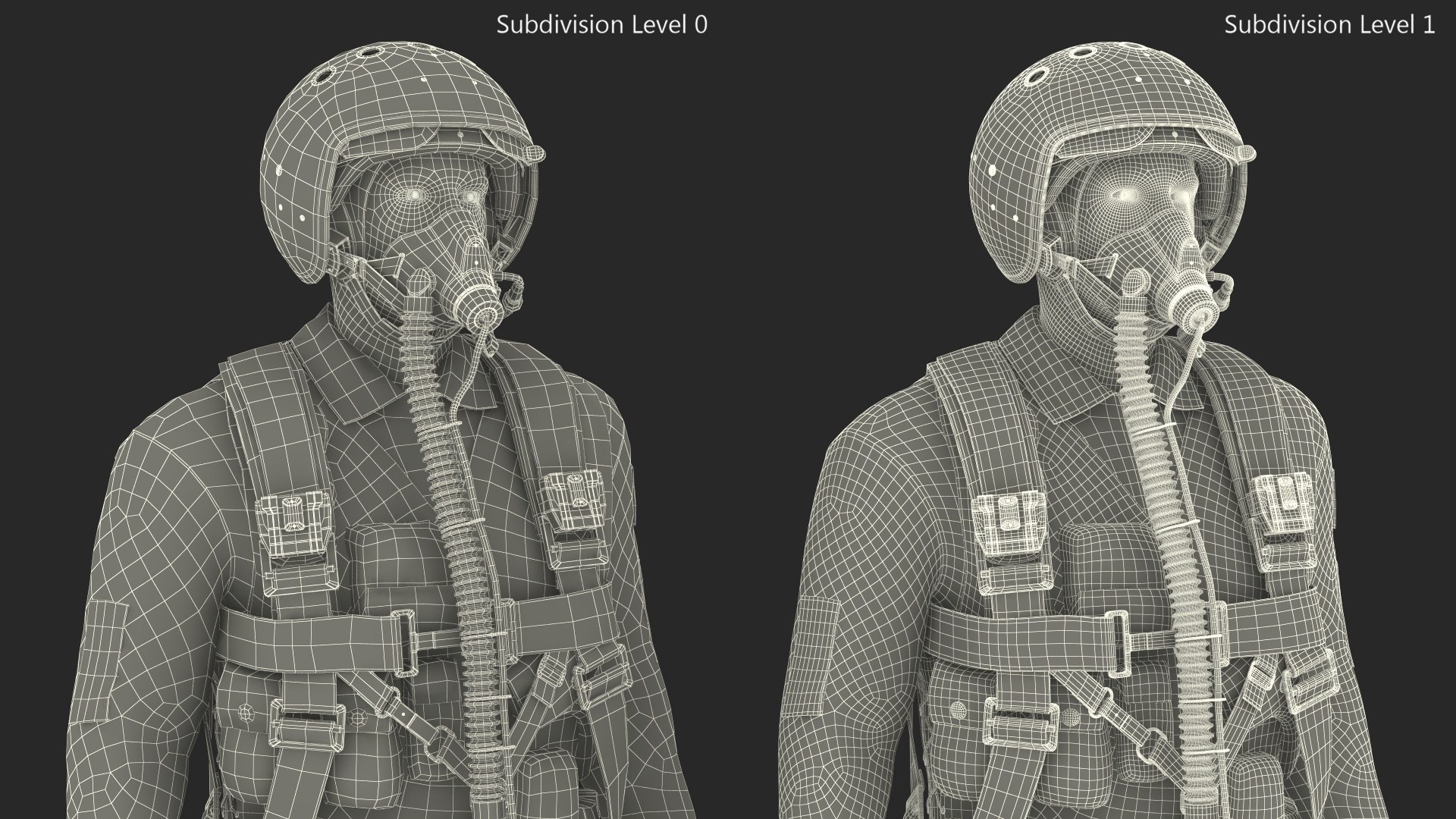 Russian Fighter Jet Pilot Standing 3D Model - TurboSquid 2389319