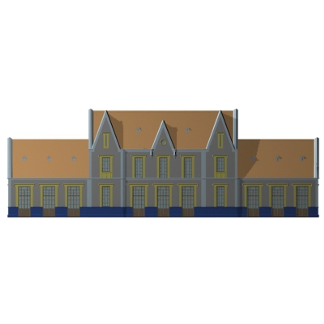 3d La Terminal Provincial Model