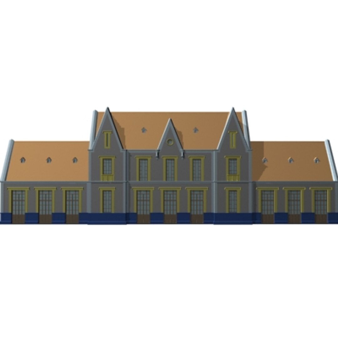 3d La Terminal Provincial Model