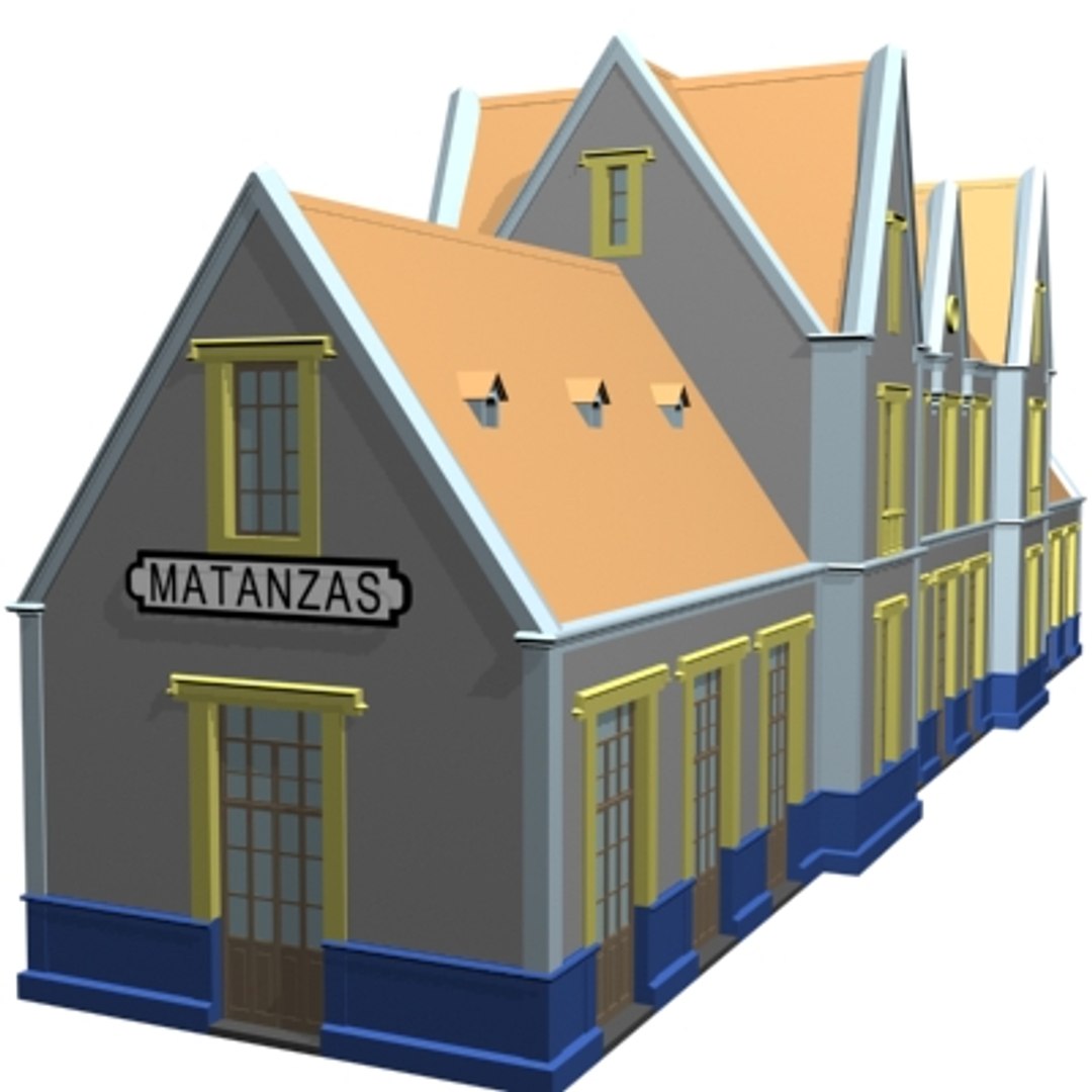 3d La Terminal Provincial Model