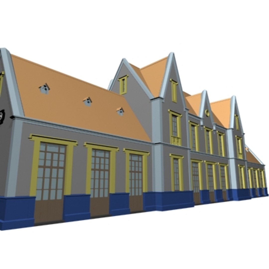 3d La Terminal Provincial Model