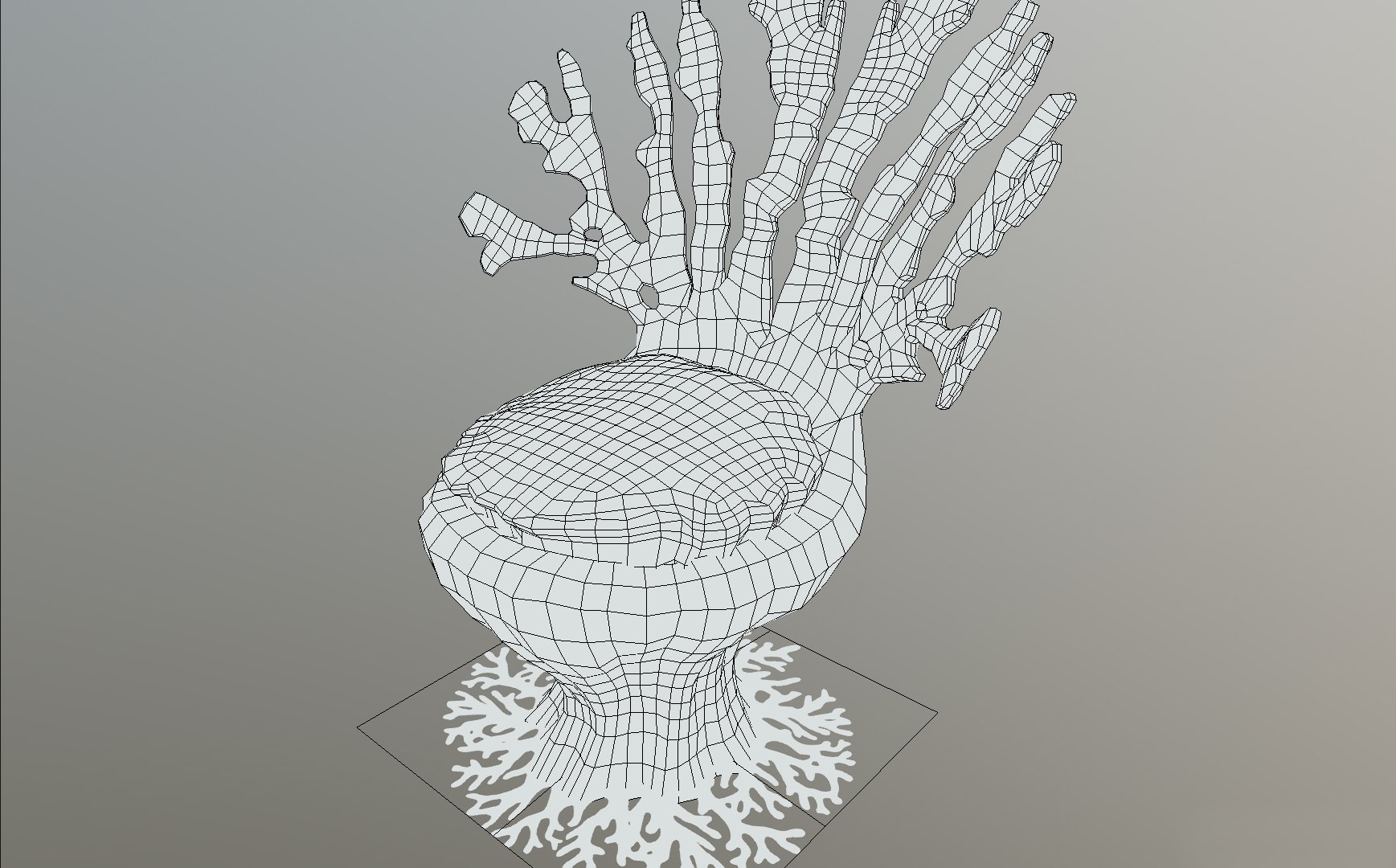 Organic Chair 3D Model - TurboSquid 1306469