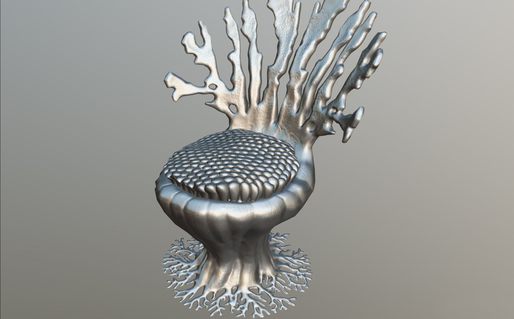 Organic Chair 3D Model - TurboSquid 1306469