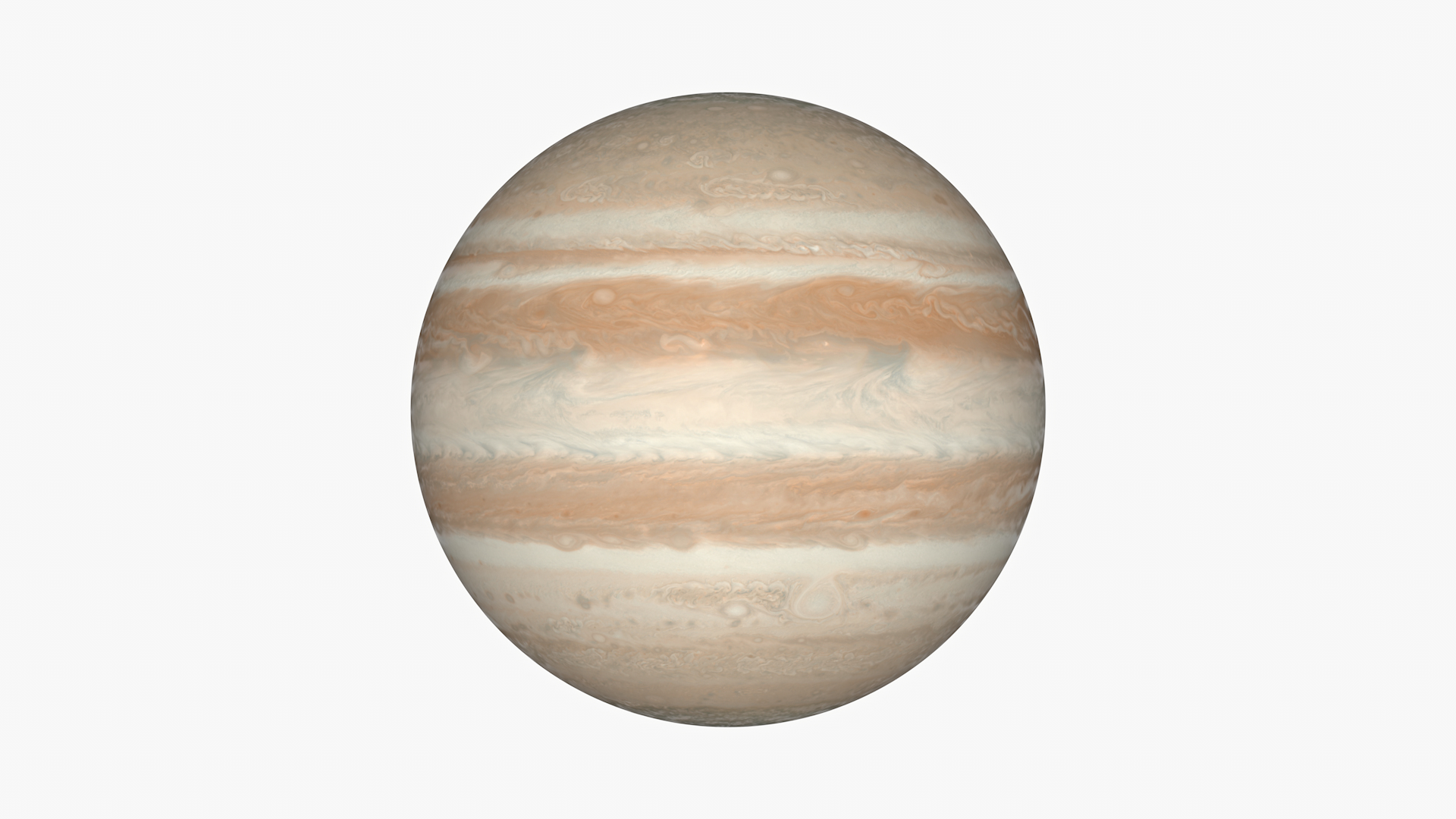 Jupiter and moons 3D model - TurboSquid 1717024