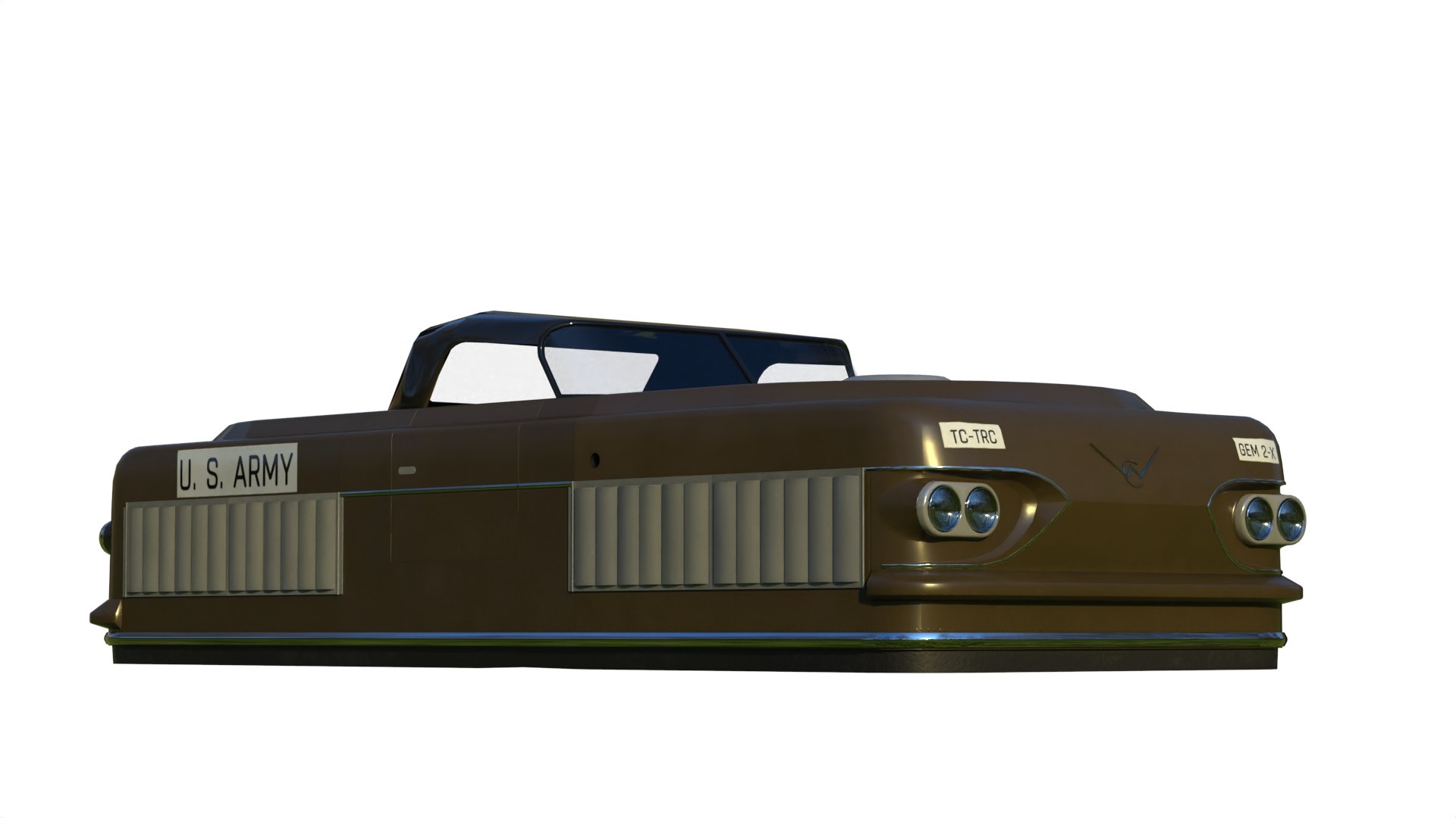3D Model Air Car Model 2500 Howercraft - TurboSquid 2315998