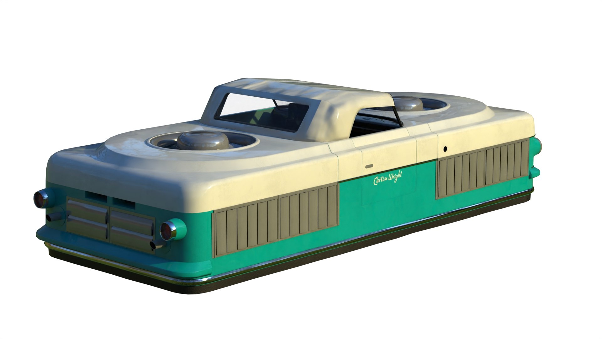 3D Model Air Car Model 2500 Howercraft - TurboSquid 2315998