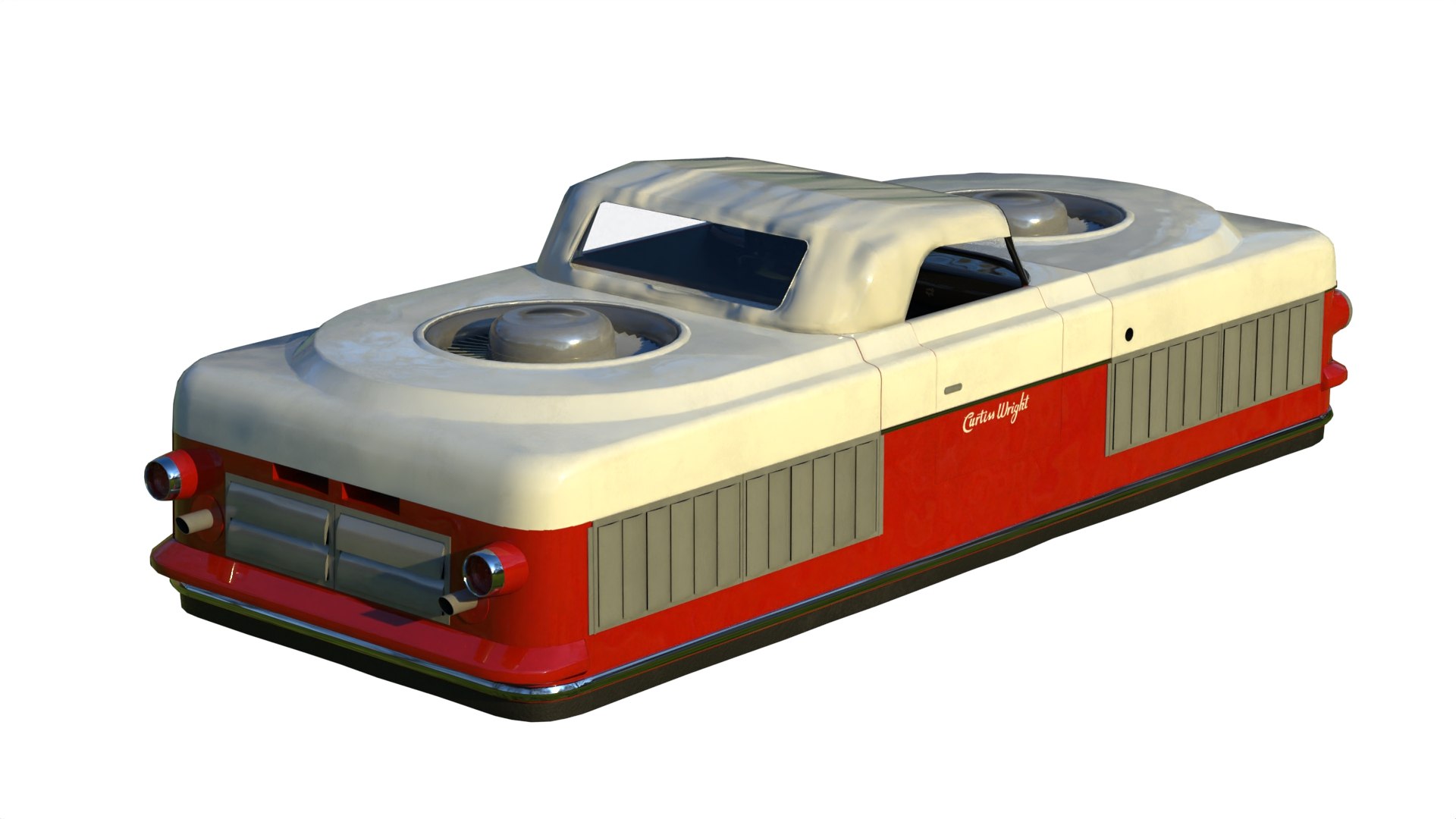 3D Model Air Car Model 2500 Howercraft - TurboSquid 2315998