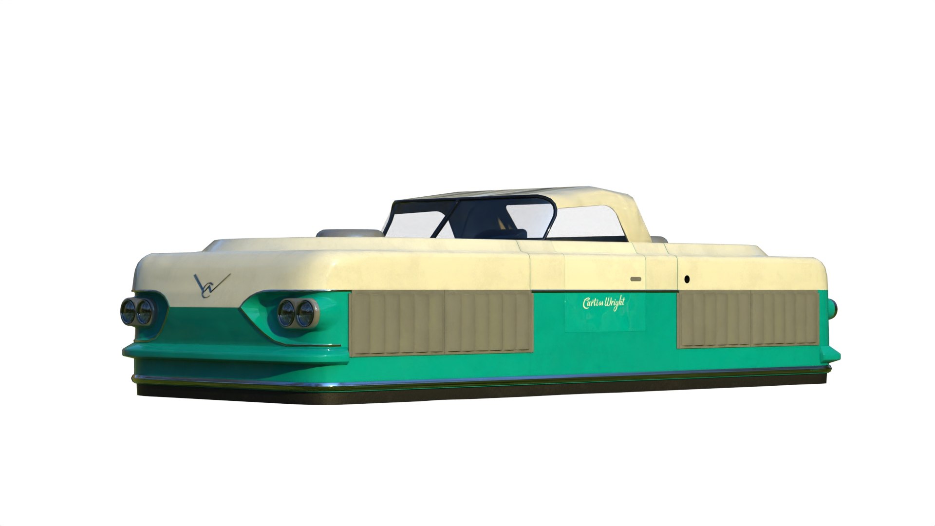3D Model Air Car Model 2500 Howercraft - TurboSquid 2315998
