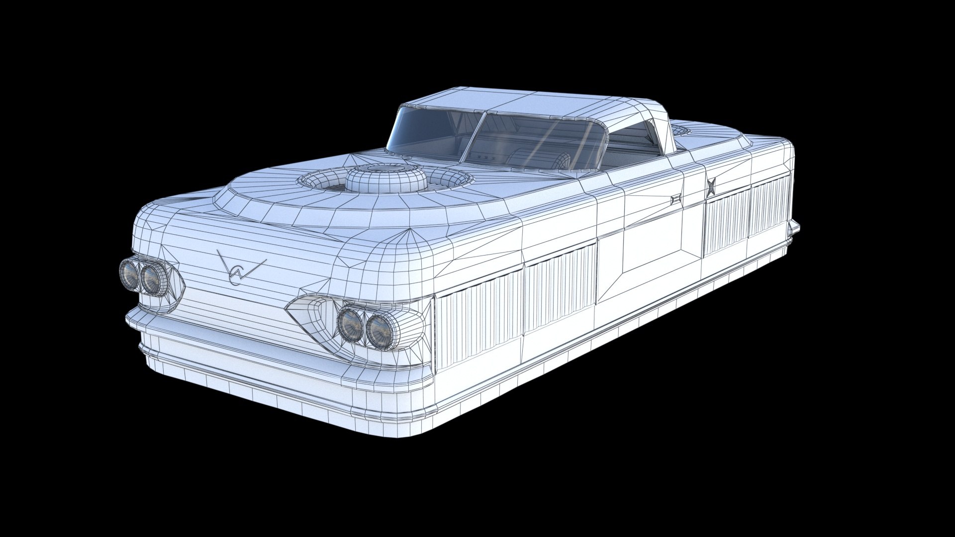 3D Model Air Car Model 2500 Howercraft - TurboSquid 2315998