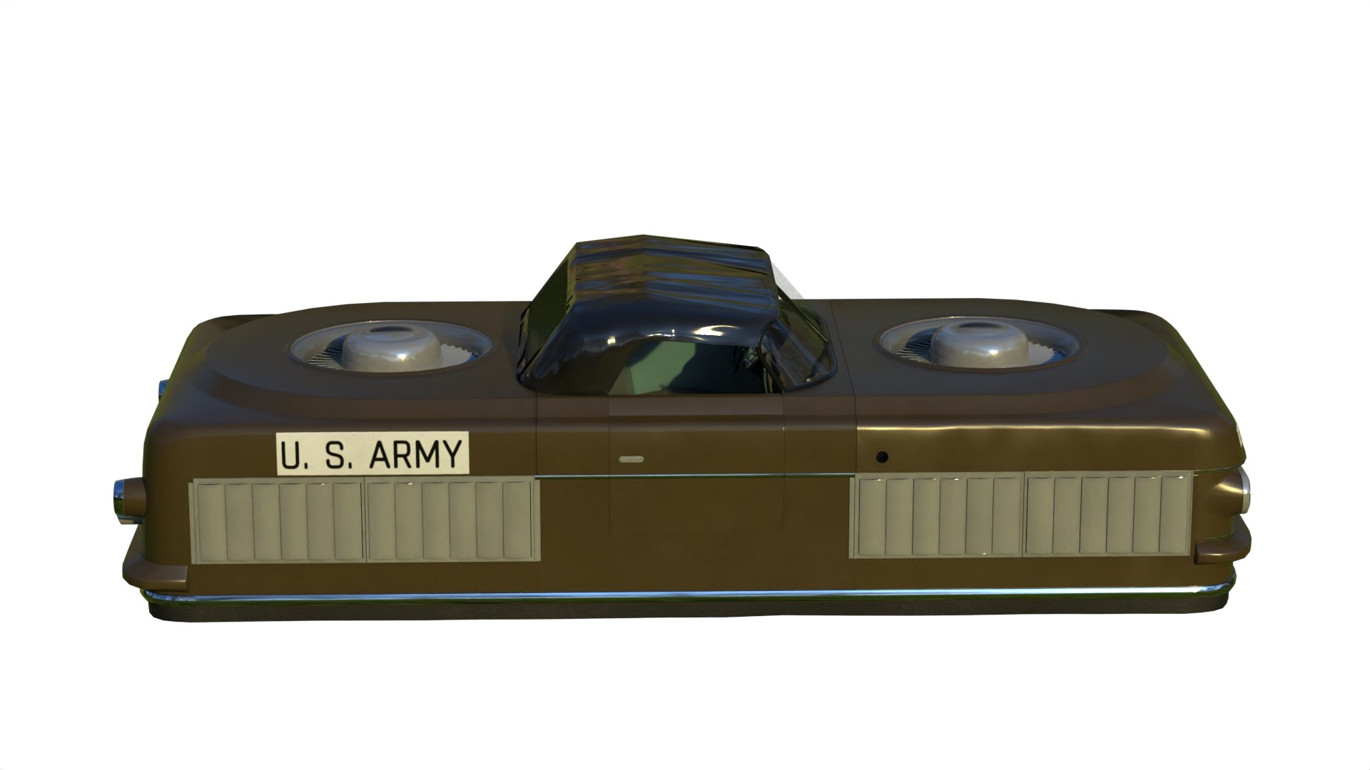 3D Model Air Car Model 2500 Howercraft - TurboSquid 2315998