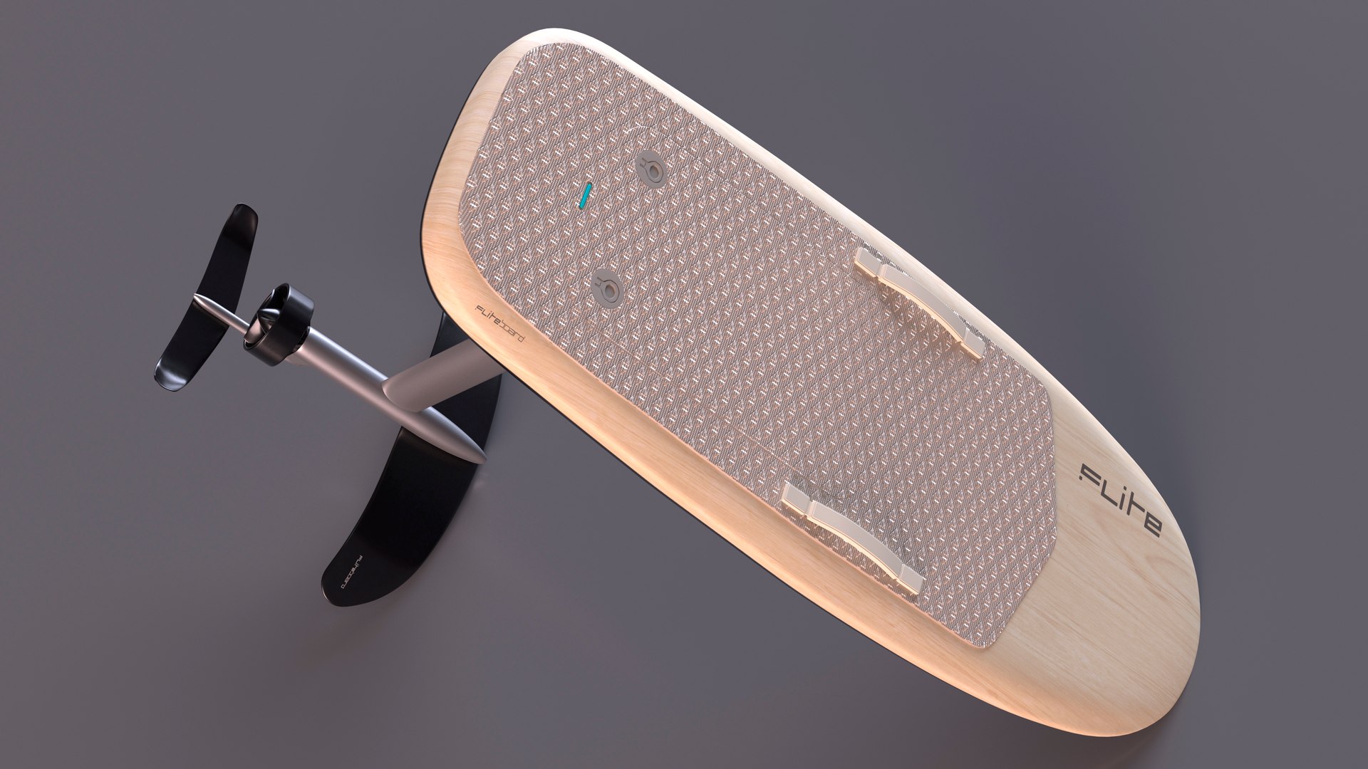 Fliteboard PRO Series 3 Wood Color 3D Model - TurboSquid 2161879