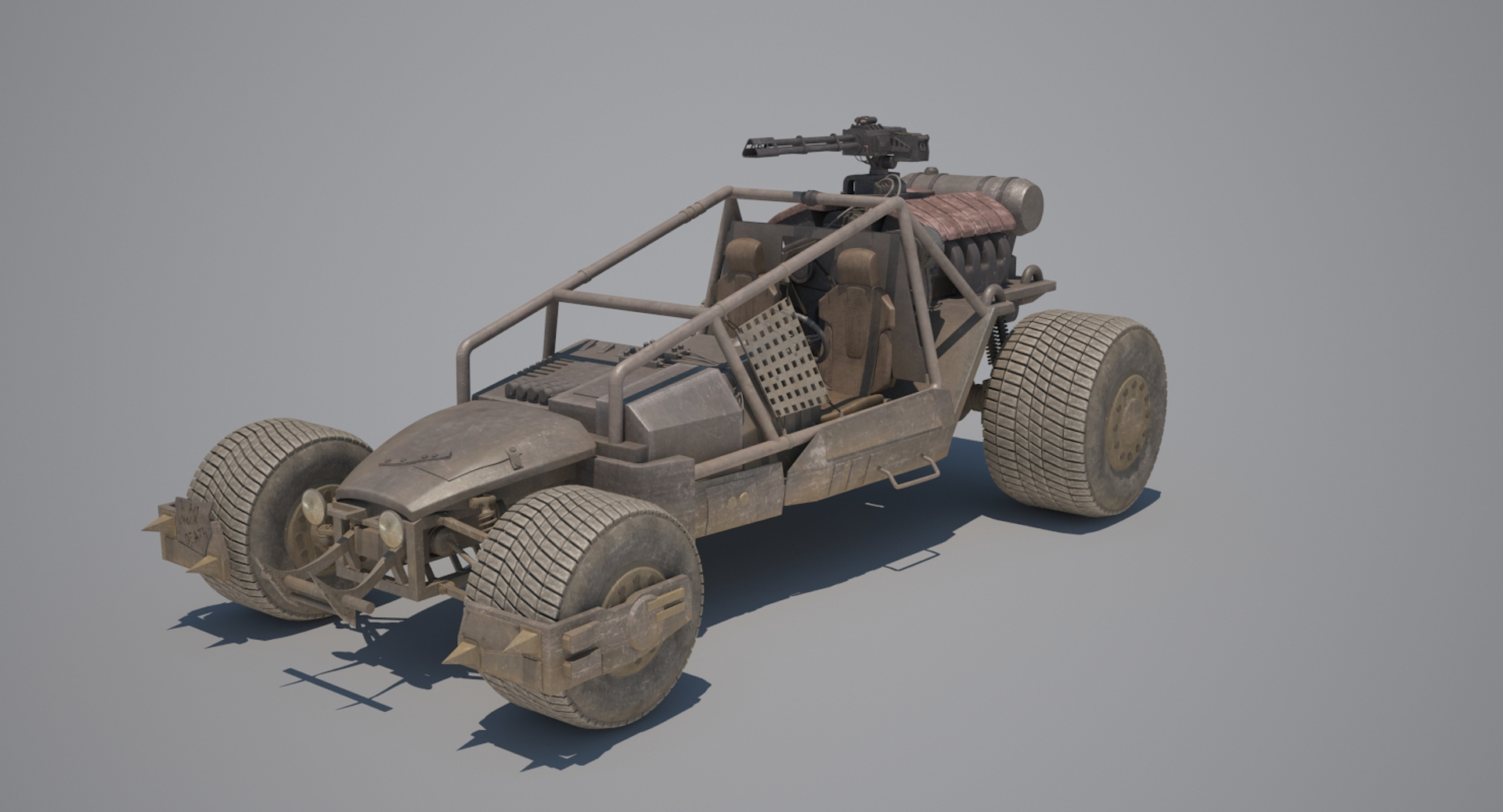 3d Model Death Rally Buggy