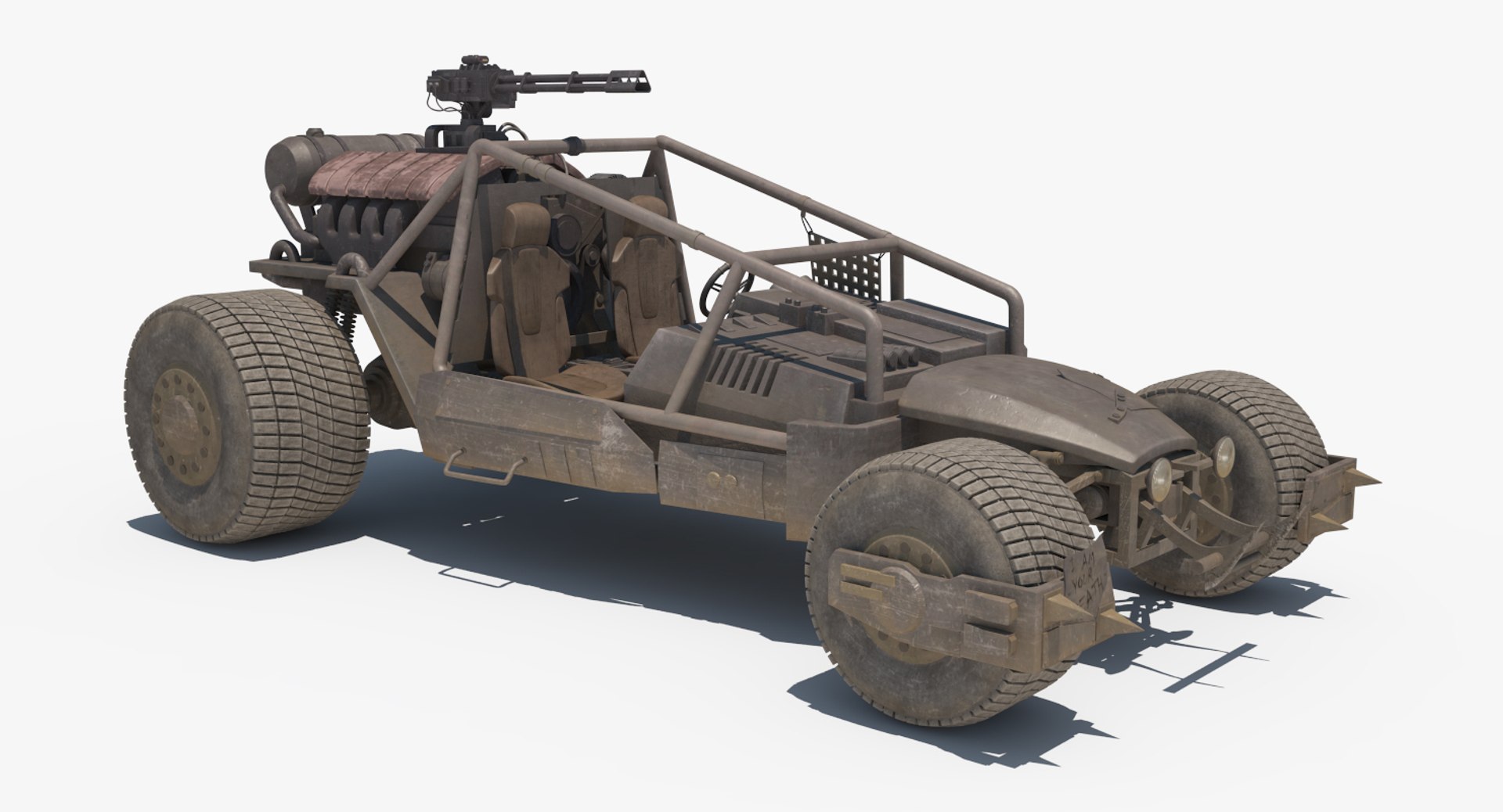 3d Model Death Rally Buggy