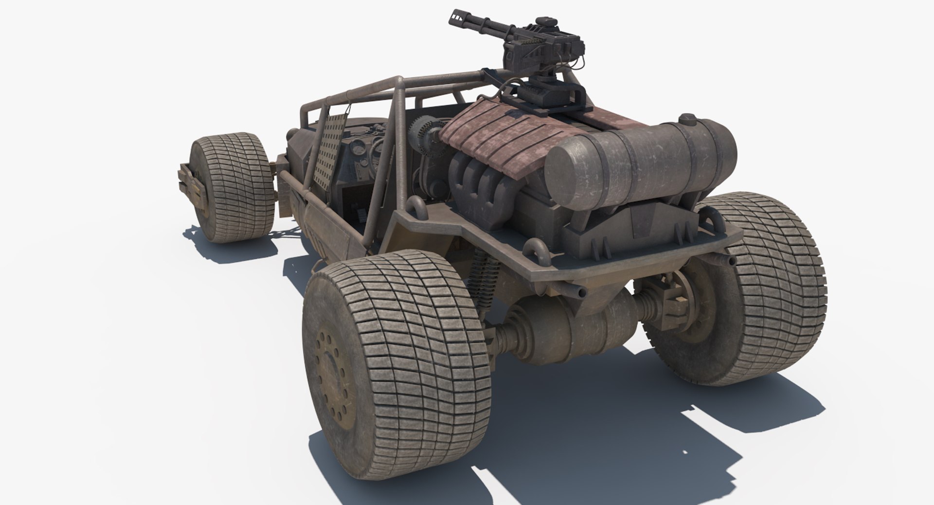 3d Model Death Rally Buggy