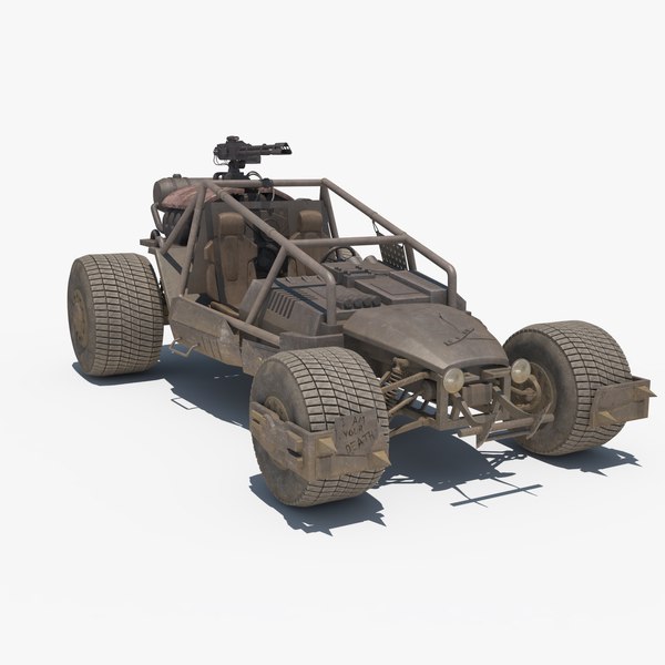 modelo 3d Death Rally Buggy - TurboSquid 945362