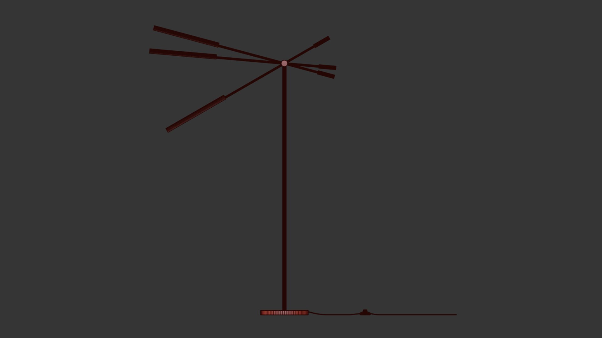 Astrid Led By Alora Lighting Floor Lamp 3D - TurboSquid 2107754