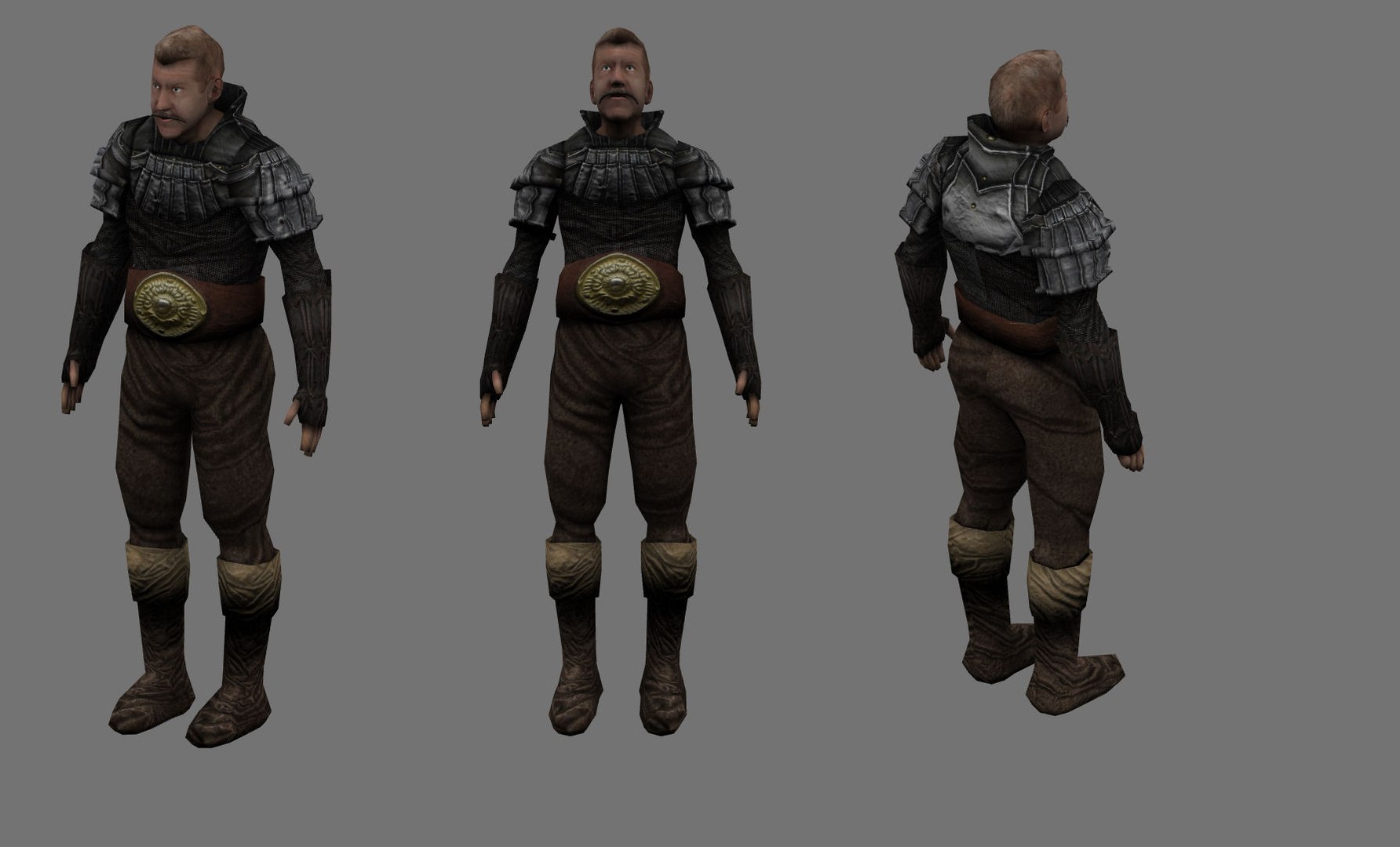 3d Medieval Knight Model
