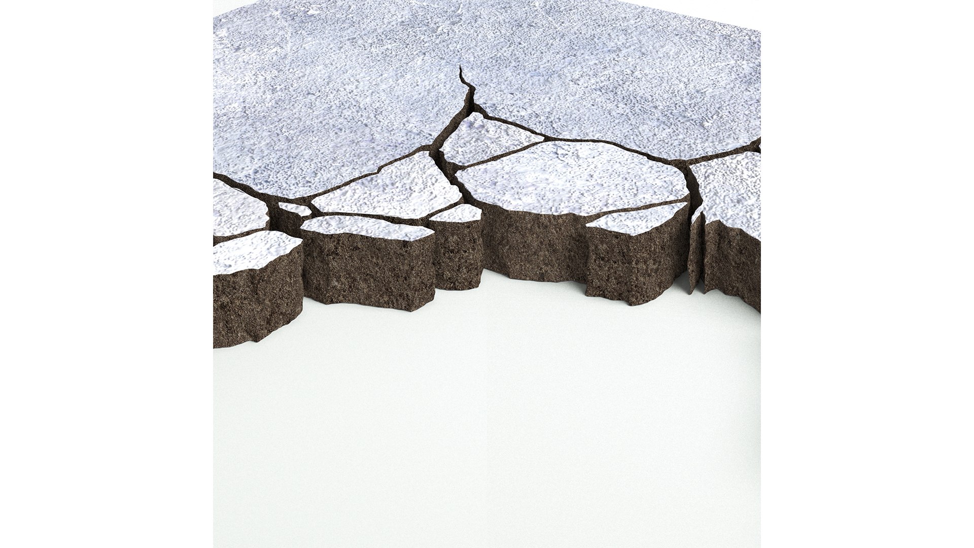 3D Cracked Wall - TurboSquid 2150271