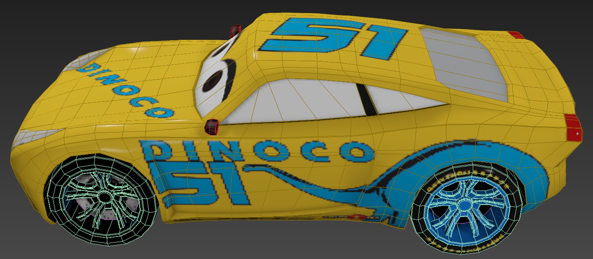 Cruz Ramirez Cars 3 3D - TurboSquid 1190759