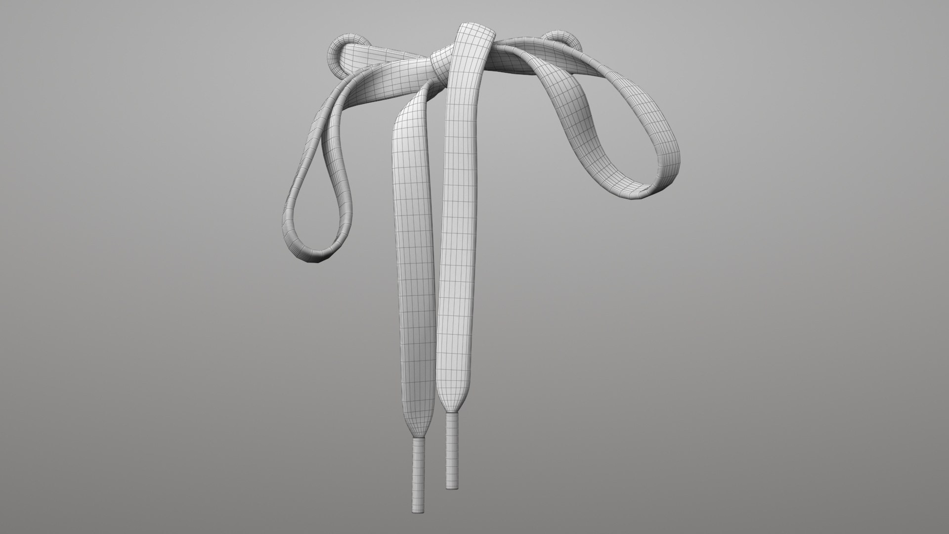 Collection Shoelace 2v PBR 3D model - TurboSquid 2113924