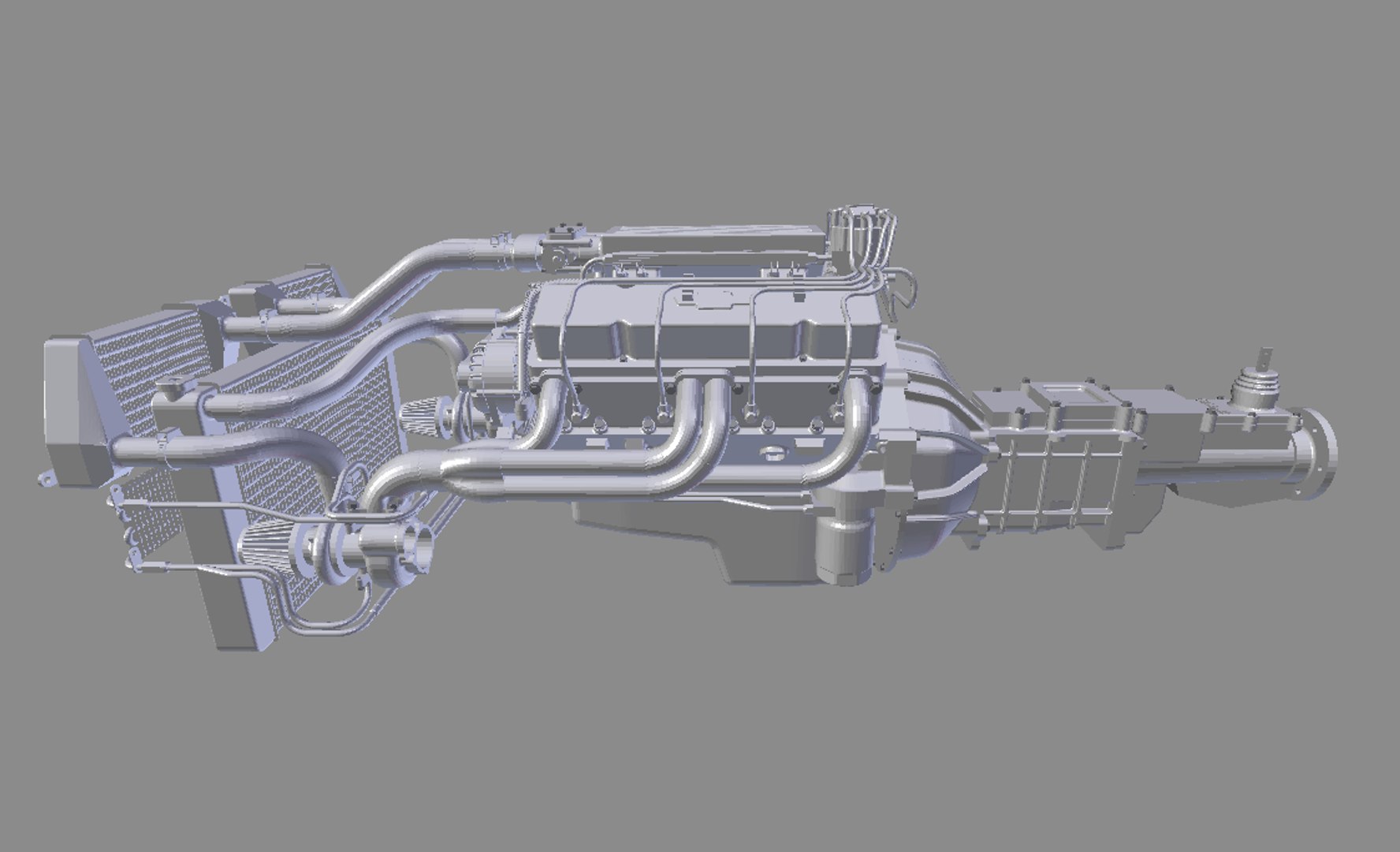 3D Model V8 Engine - TurboSquid 1692421